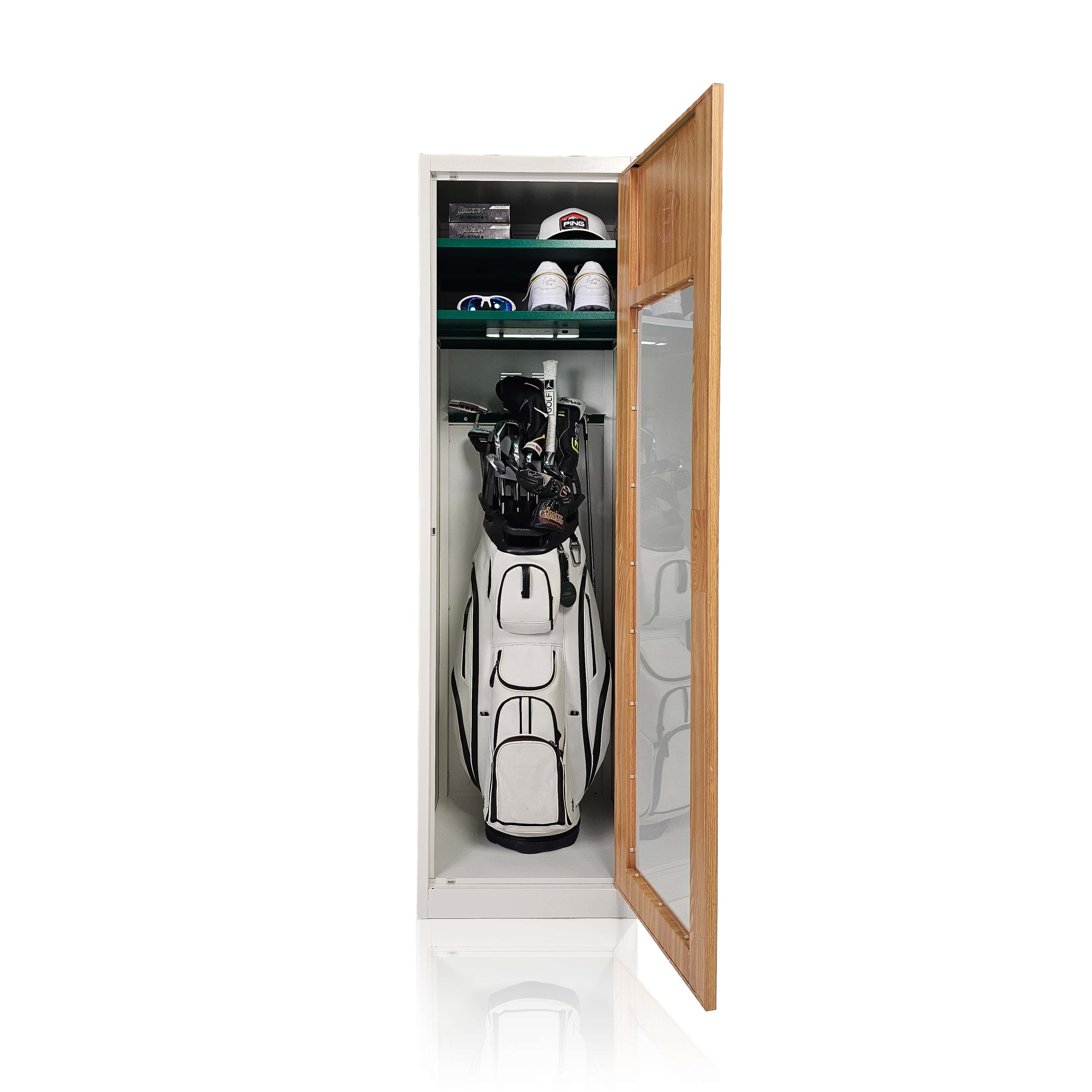 Golf Storage Cabinet | Premium Home Golf Locker | Links Lockers